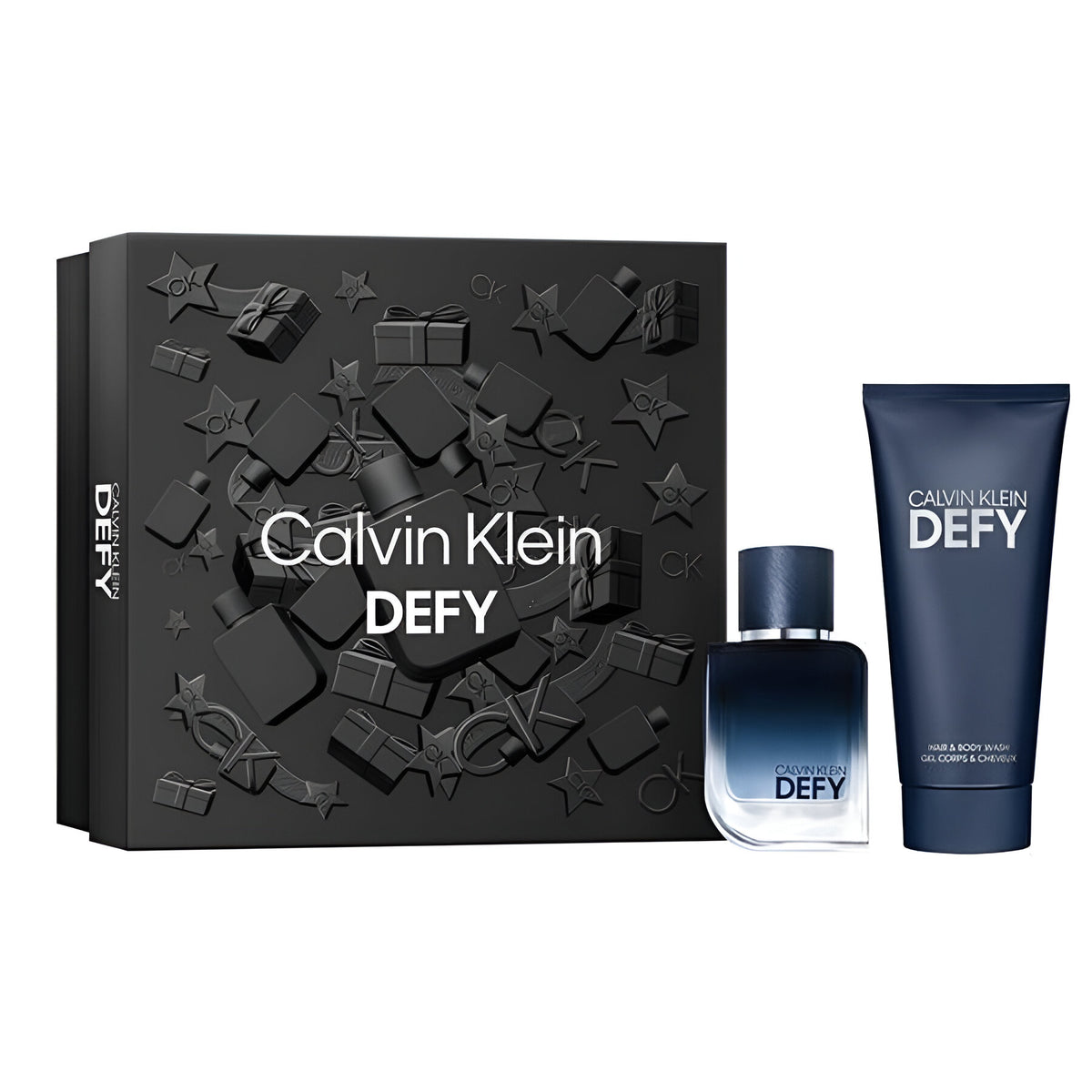 Calvin Klein Defy EDP For Men Hair & Body Wash Gift Set | My Perfume ...