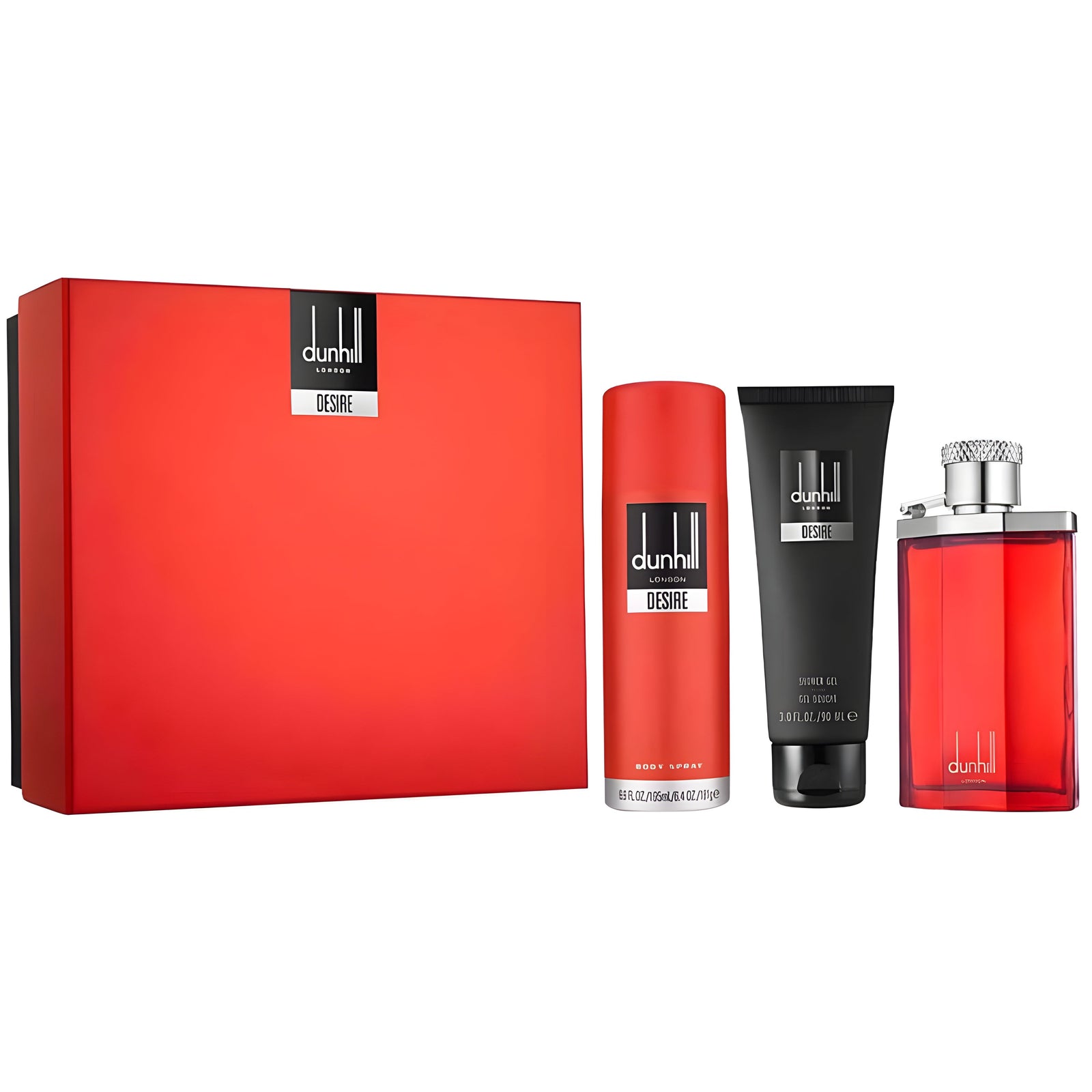 Shop Dunhill Desire Red EDT Body Spray Travel Set | My Perfume Shop New ...