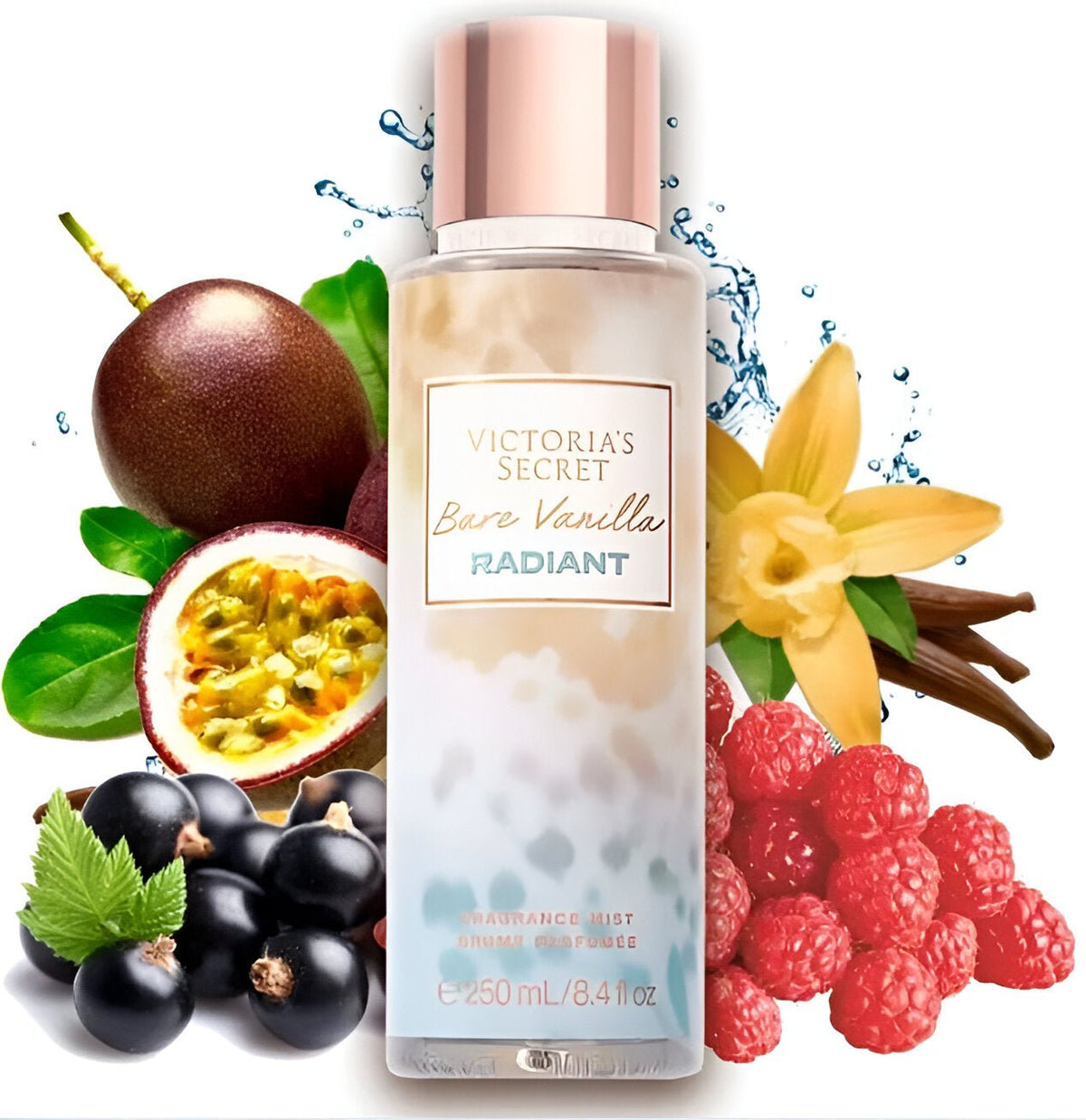 Shop Victoria's Secret Bare Vanilla Radiant Body Mist in New Zealand